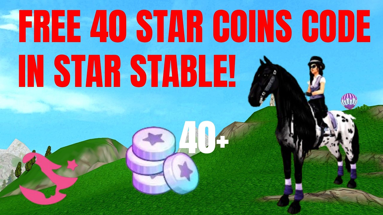 FREE 40 STAR COINS CODE IN STAR STABLE! - YouTube