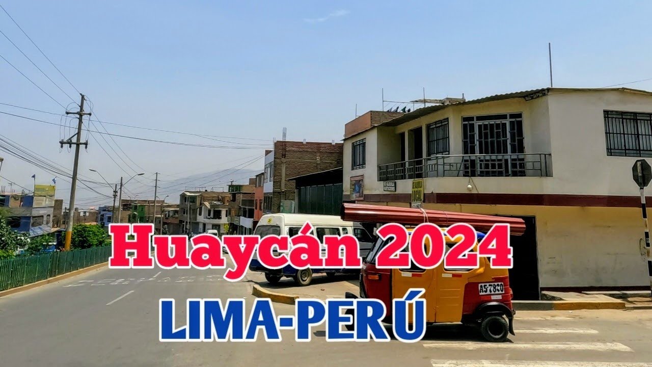LIMA PERÚ 4K | ASÍ LUCE LA COMUNIDAD URBANA AUTOGESTIONARIA DE HUAYCÁN ...