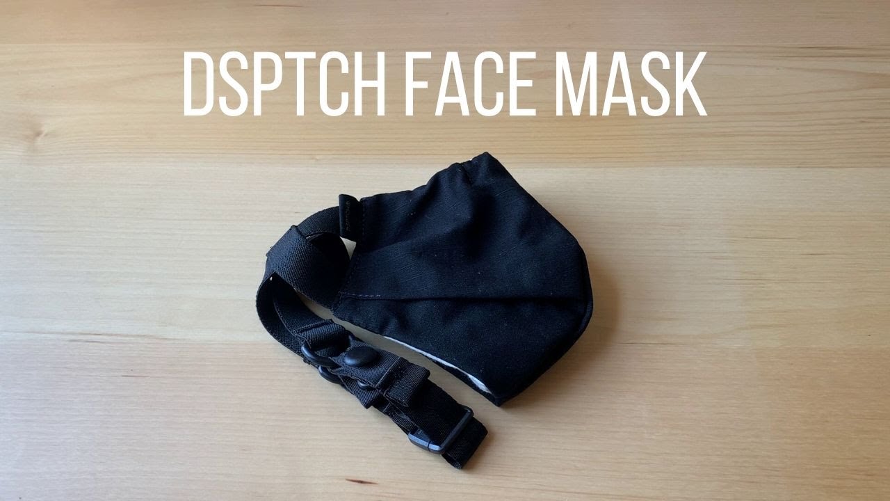 DSPTCH Face Mask - YouTube