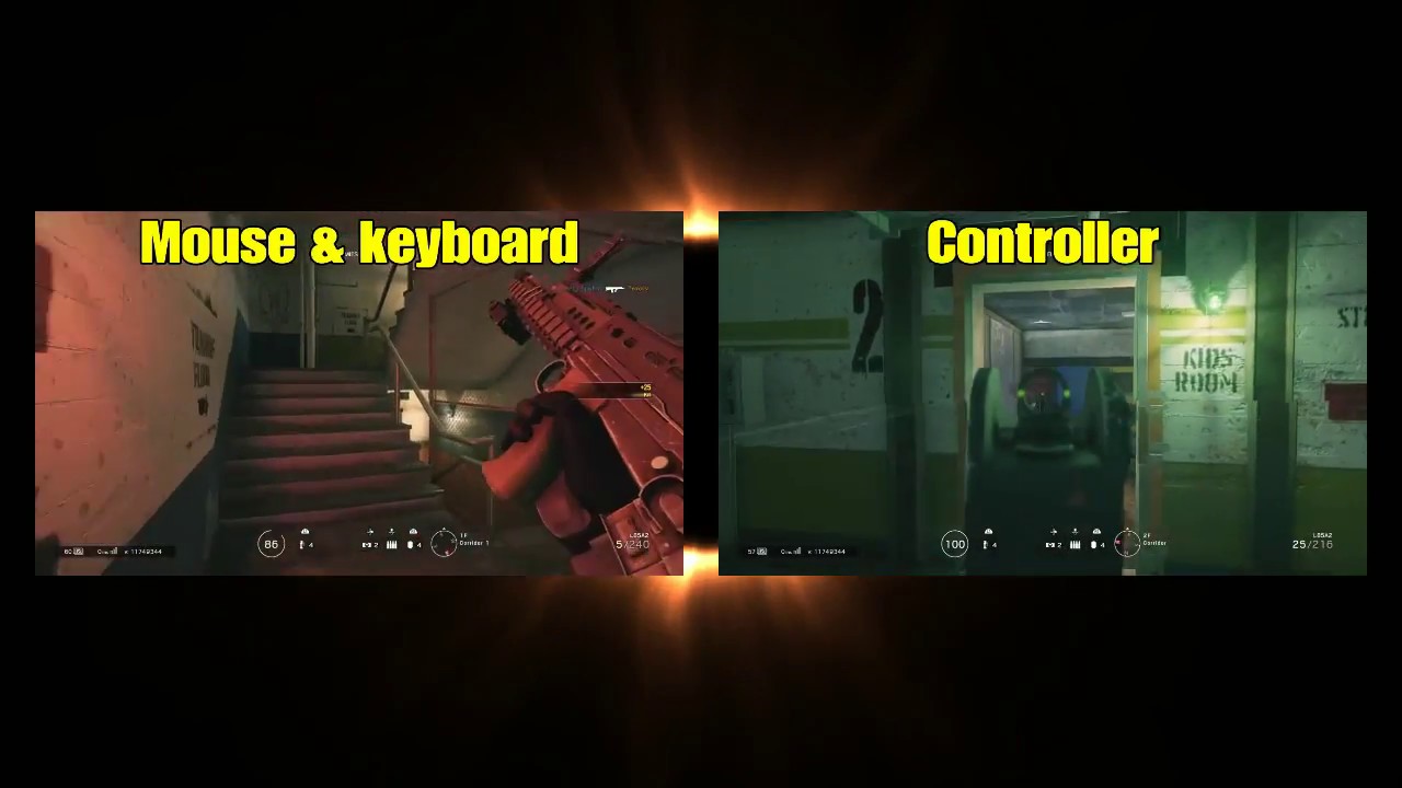 Rainbow Six: Siege with Mouse & Keyboard on console (Hama Speedshot ...