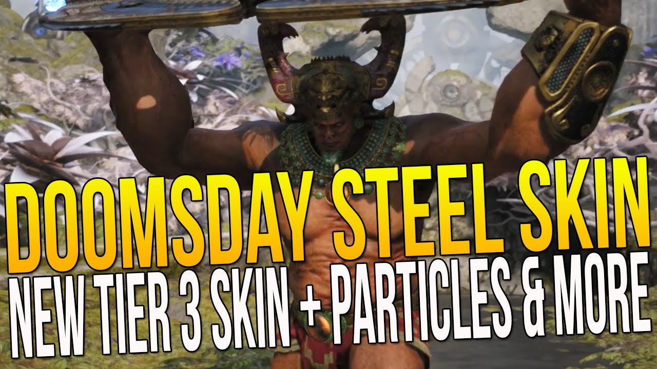 PARAGON TIER 3 SKIN! "DOOMSDAY STEEL SKIN" NEW PARTICLES, CHARACTER ...