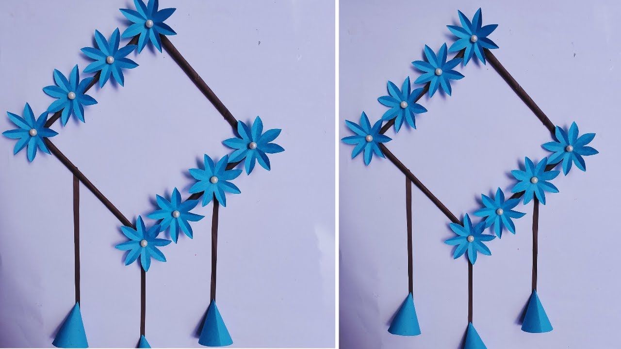 Wallmate /paper wallmate /wallhanging Ideas /kagojer full banano - YouTube