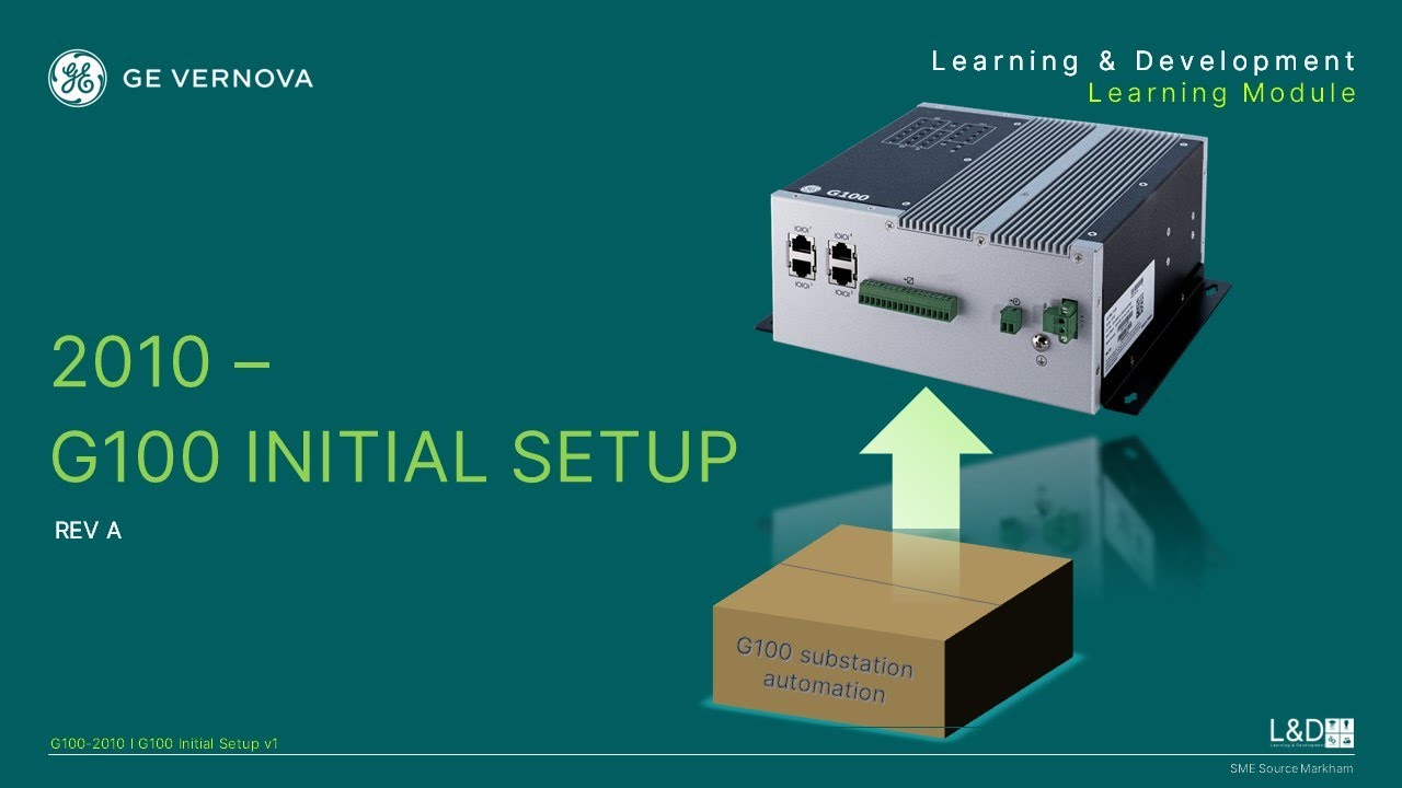 G100-2010 l G100 INITIAL SETUP v1 - YouTube