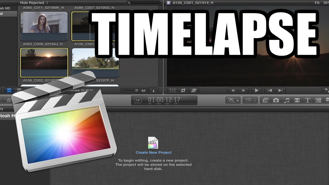 Final Cut Pro X - #19: Timelapse - YouTube