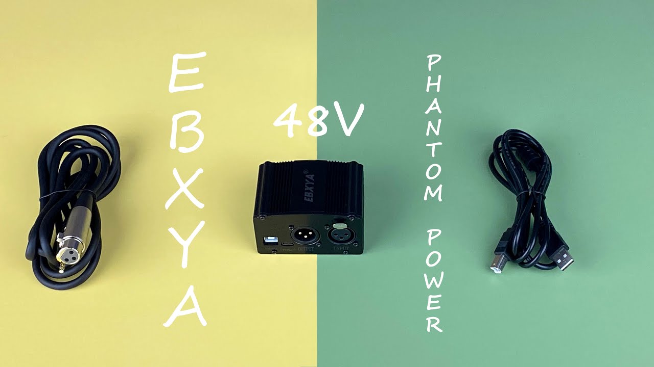 Unboxing Phantom Power For Audio Equipment！ You may absolutely need it ...