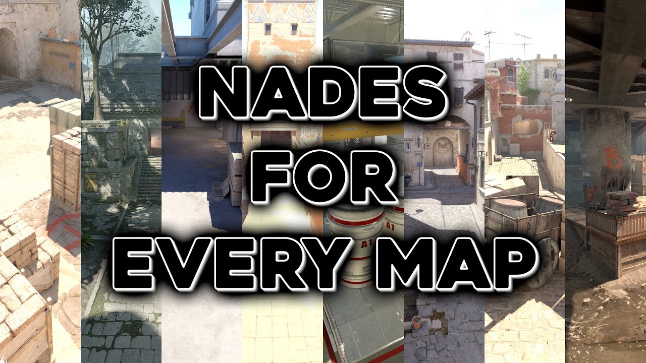 CS2 EVERY T-site Nade You NEED To Know (for Every Map) - YouTube