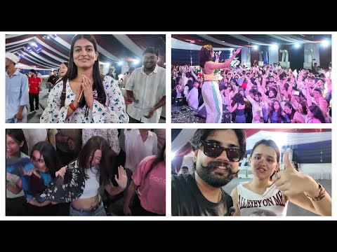 BEST DJ PARTY EVER 🎀😳 | CGC UNIVERSITY MOHALI | AAKASH RANA | VIRALHOOD 