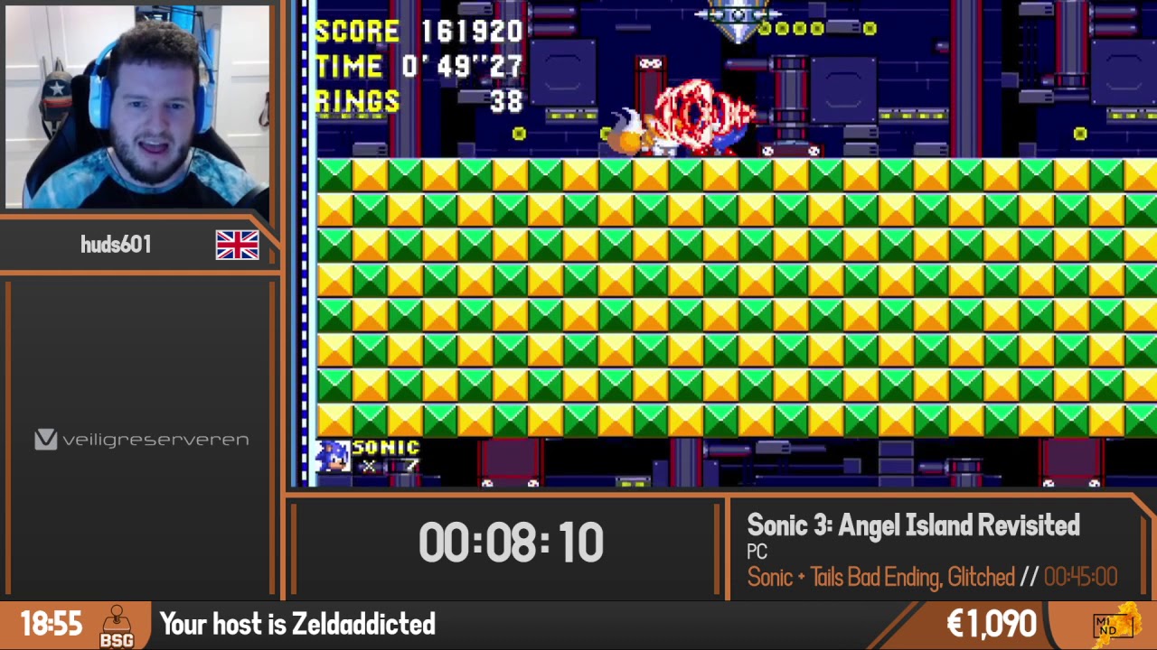 Sonic 3: Angel Island Revisited | Sonic + Tails Bad Ending, Glitched by ...