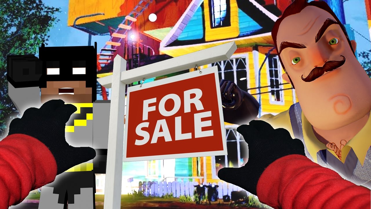Realistic Minecraft Hello Neighbor House FOR SALE!!!! - YouTube
