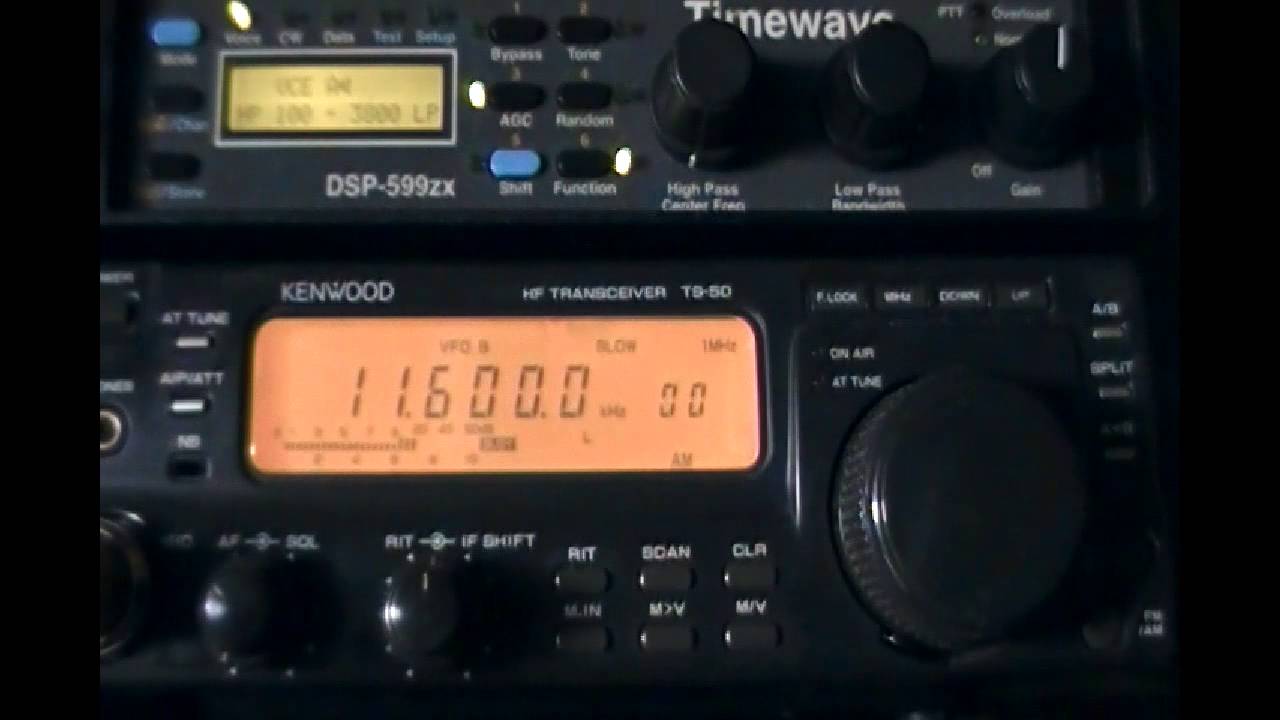 Radio Libya (Sabrata, Libya) - 11600 kHz + Timewave DSP-599zx - YouTube