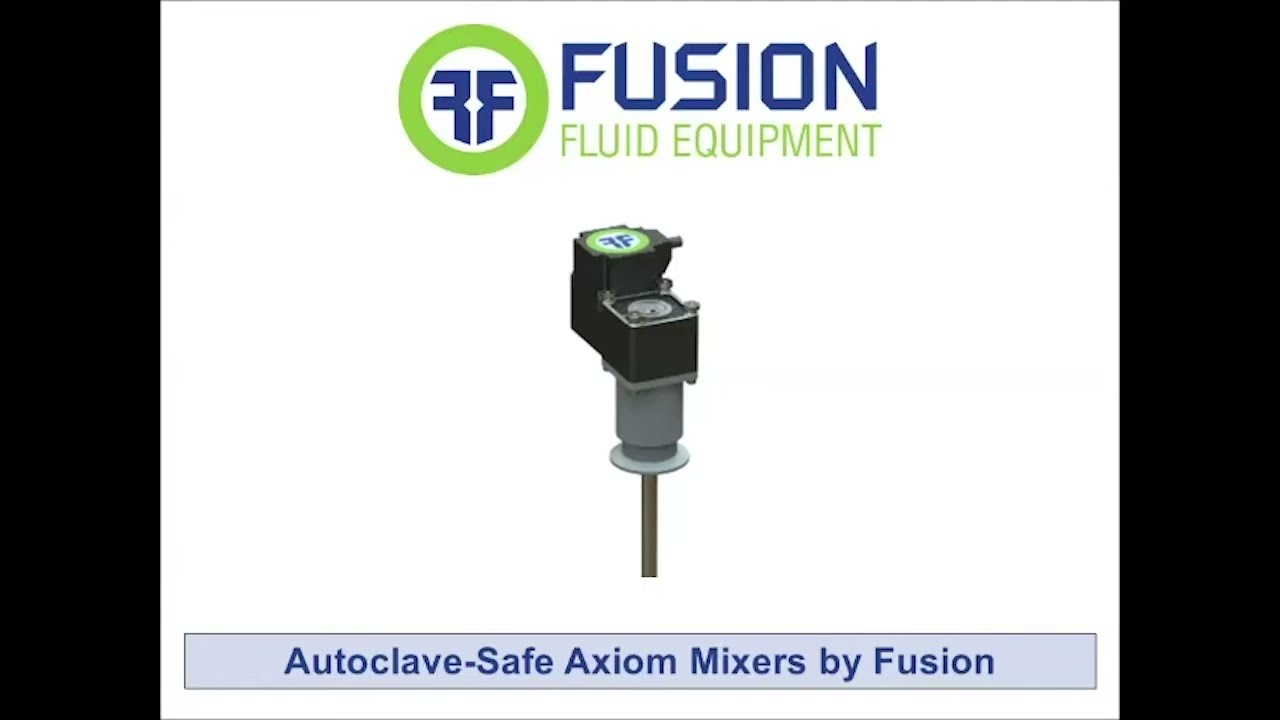 Axiom Mixers by Fusion Fluid Equipment - YouTube