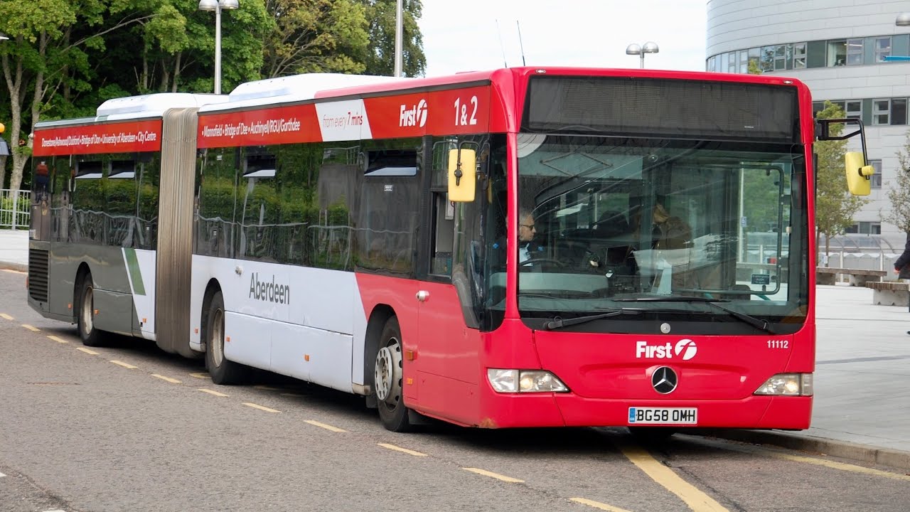 Brilliant Beast: First Aberdeen 11112 (BG58OMH) Mercedes Citaro G/O530G ...