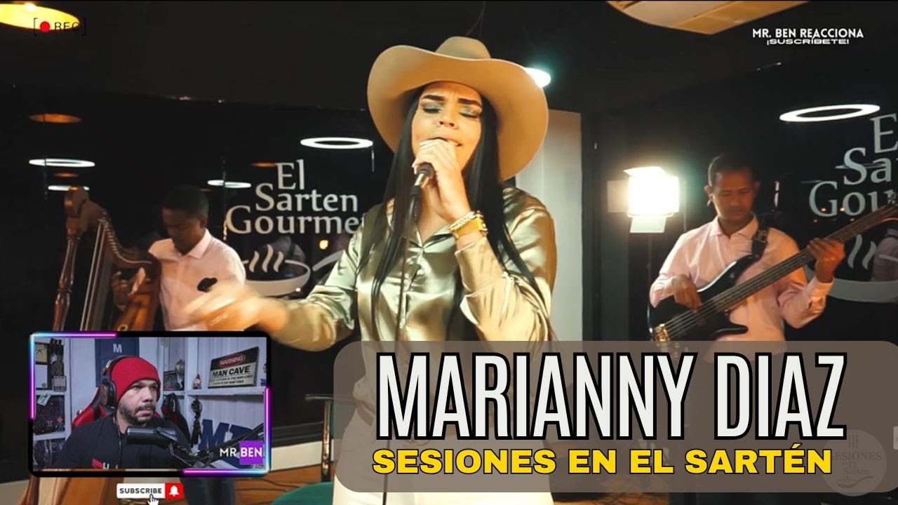 Marianny Diaz Sesiones en el Sarten - Reacción - YouTube