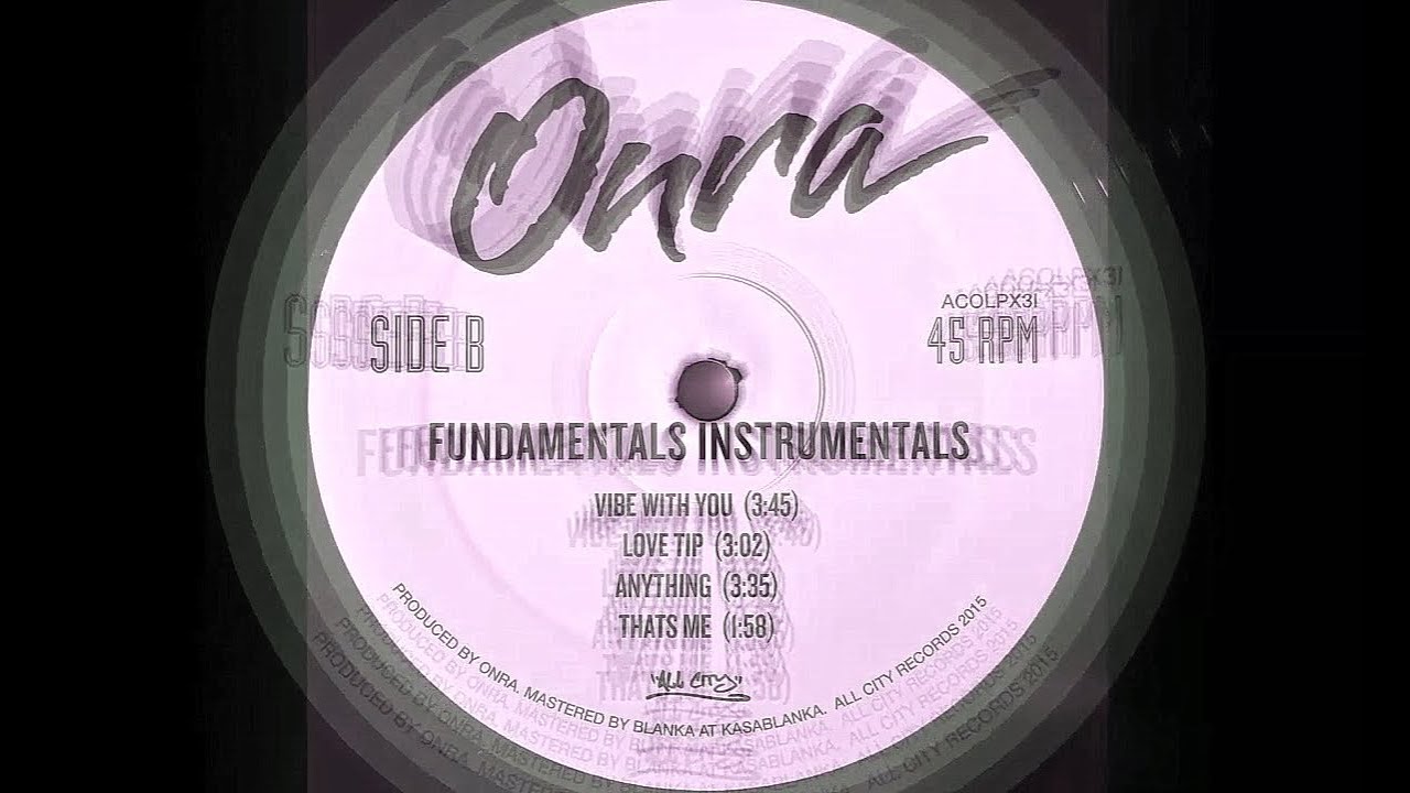 ONRA - SO LONG (INSTRUMENTAL) - YouTube