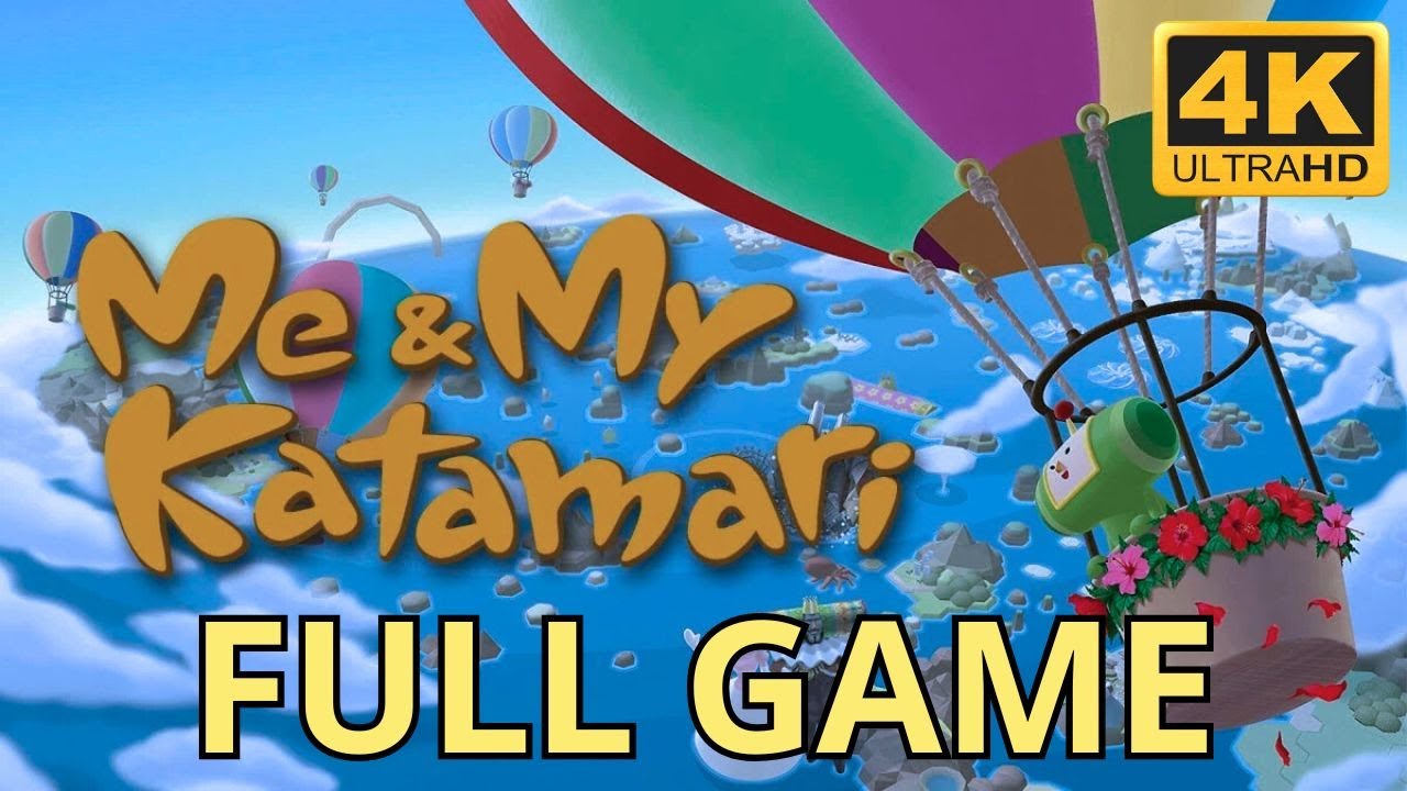 Me & My Katamari (PSP) Full Game Walkthrough No Commentary【4K60ᶠᵖˢ UHD ...