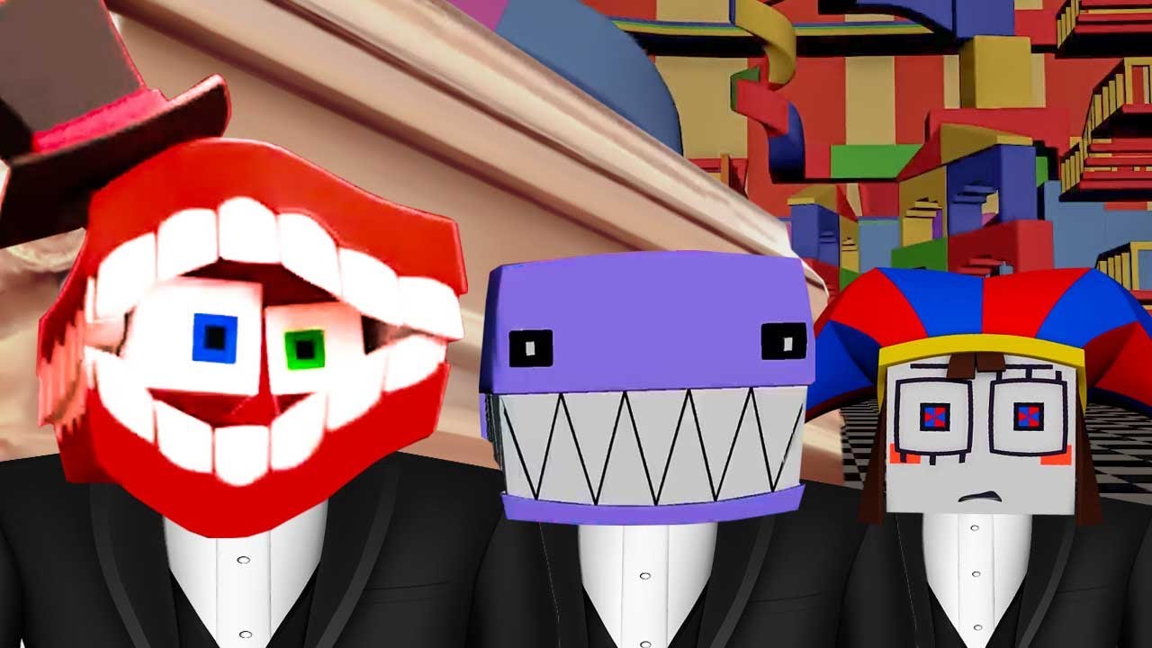 THE AMAZING DIGITAL CIRCUS Animation - Coffin Dance Song (Cover) - YouTube
