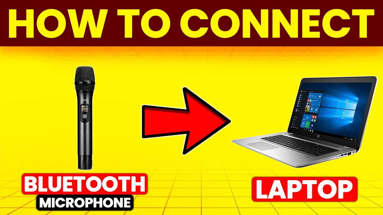 How To Connect Bluetooth Microphone To Laptop (How To Pair And Add ...