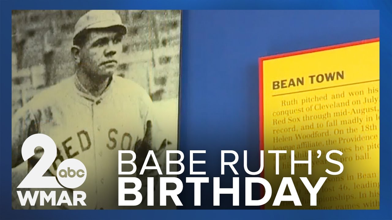 Baltimore museum celebrates Babe Ruth's birthday - YouTube