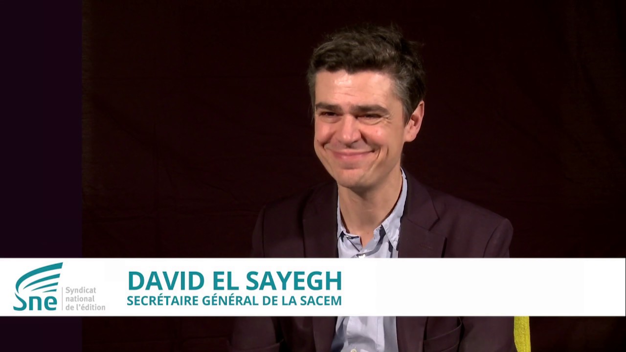 David El Sayegh : la réforme du droit d'auteur - YouTube
