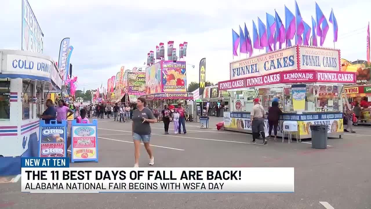 Recap of 2024 Alabama National Fair's opening day - YouTube