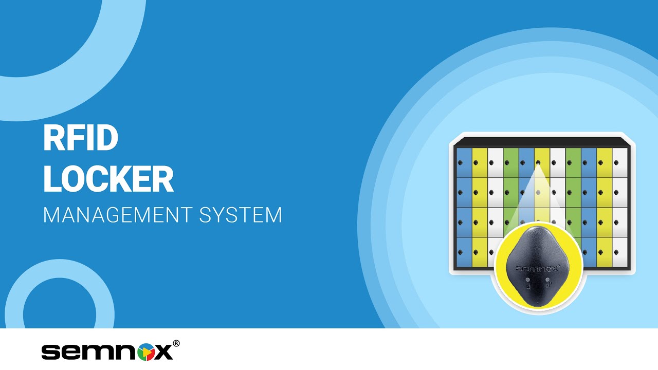 RFID Lockers: Next-Level Security for Your Valuables - YouTube