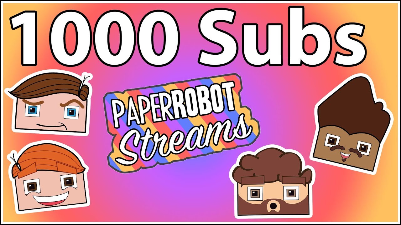 Channel Update: 1000 Subs. STREAMING! - PRP - YouTube