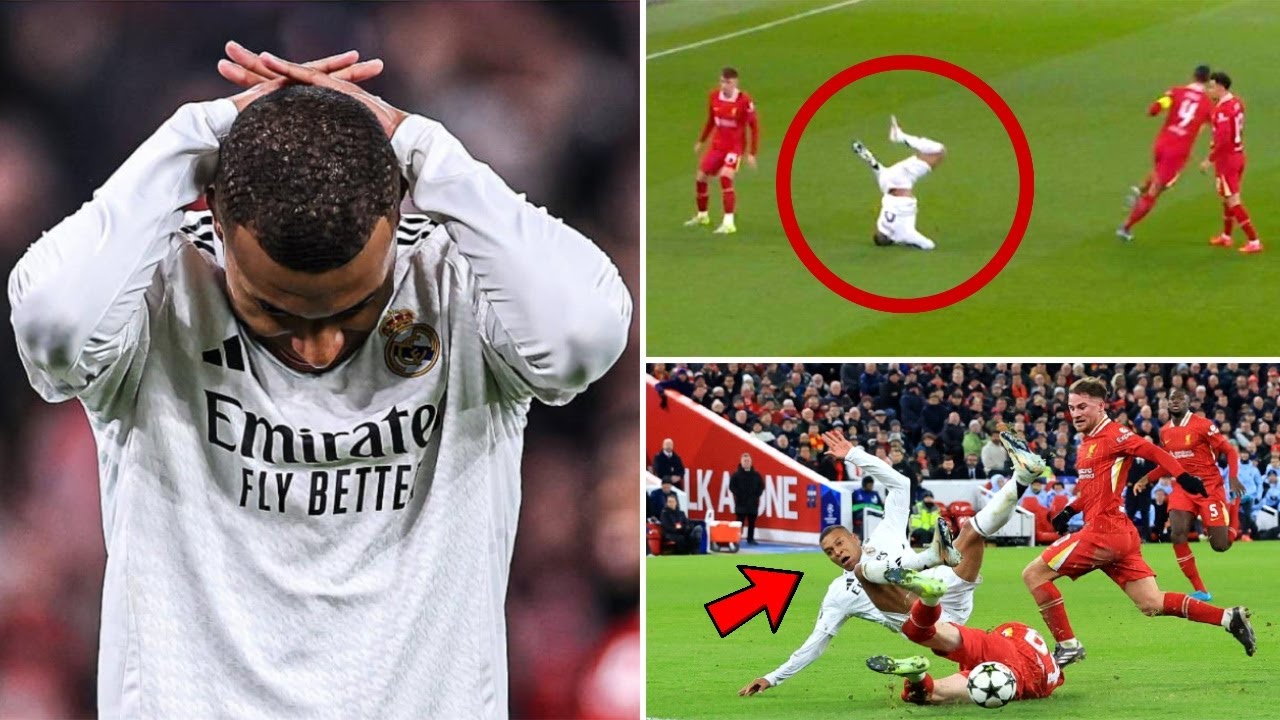 Virgil Van Dijk’s Brutal Kylian Mbappe Takedown As Madrid Star Misses ...