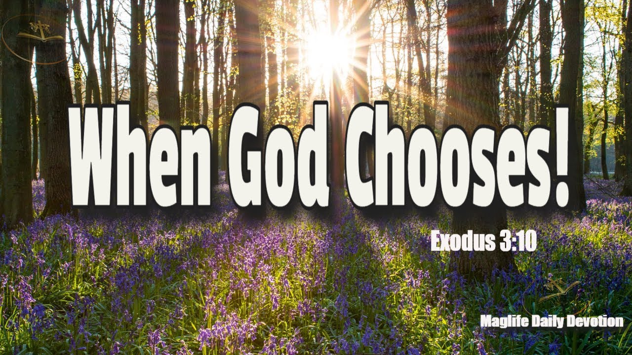When God Chooses! |Magnificent Life Daily Devotion - YouTube