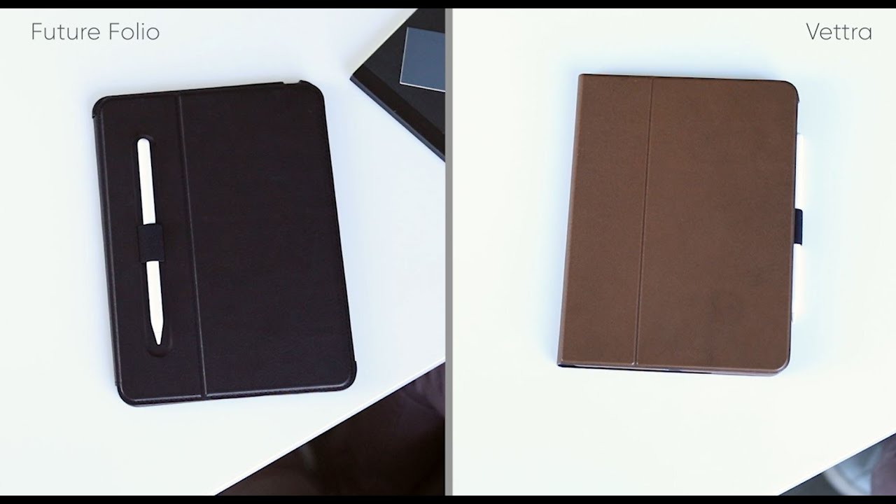 Leather iPad Cases: Future Folio and Vettra | SENA Cases - YouTube