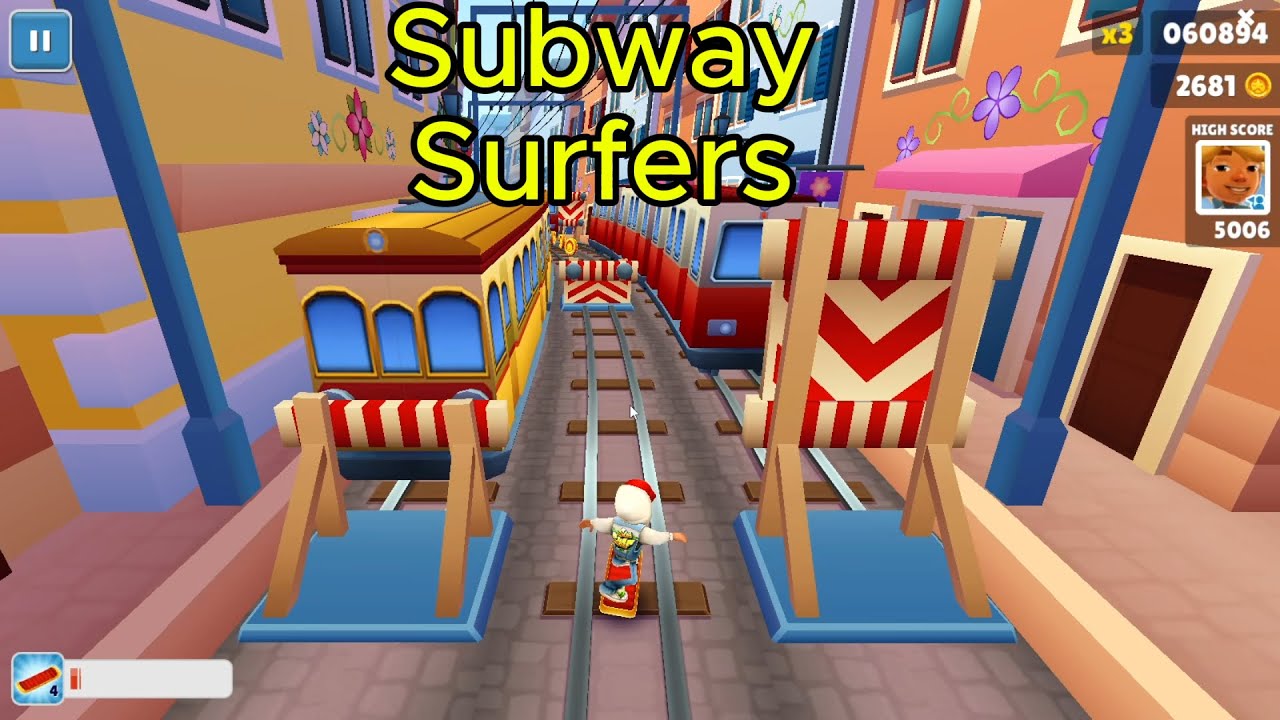 Subway Surfers Gameplay Full Screen PC - YouTube