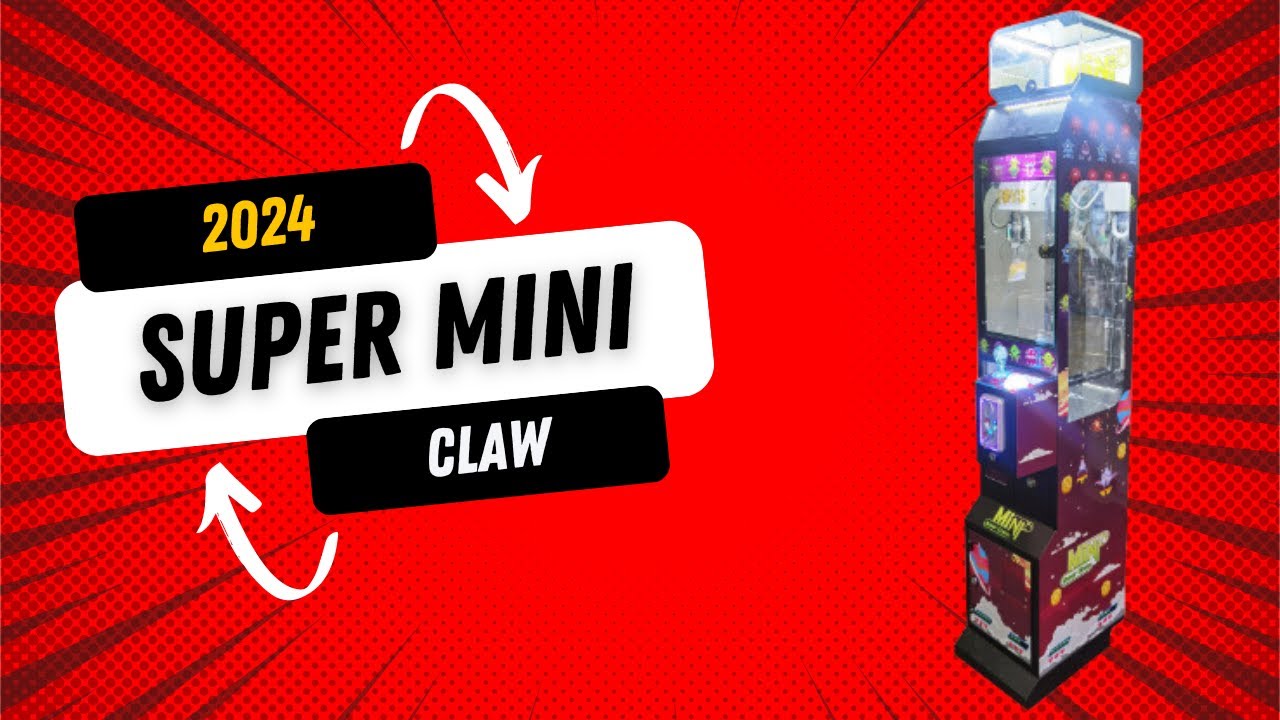 Over view 2024 super Mini claw Machine From candy machines.com! - YouTube