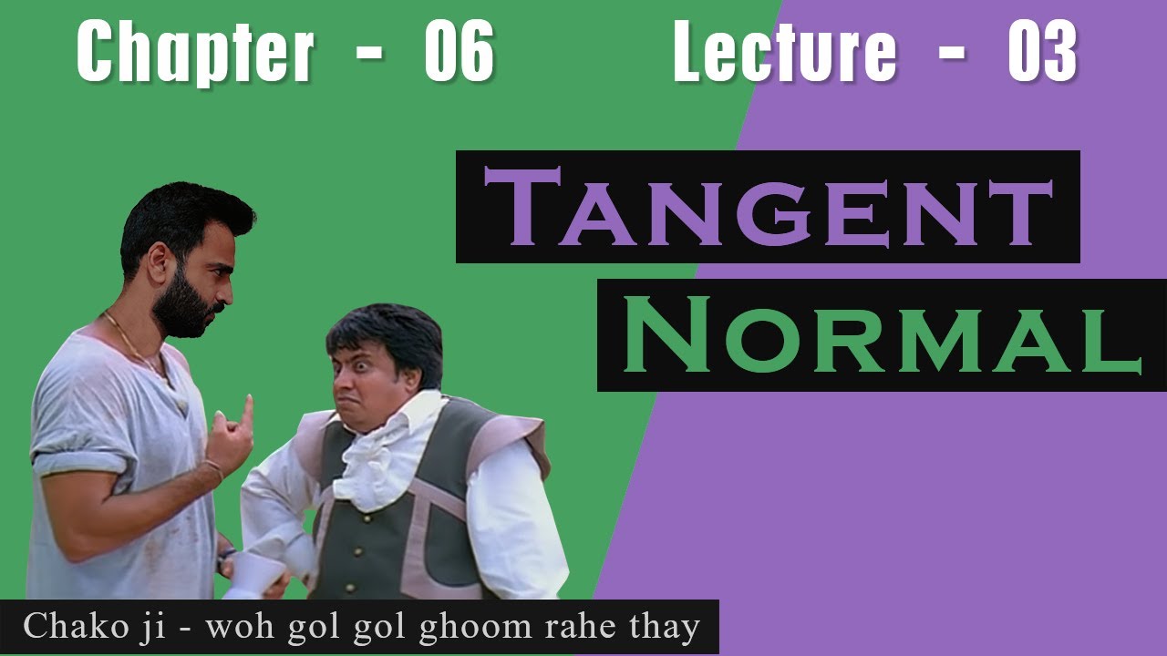 Tangent and Normal in Circles | Equation of Tangent in Various Forms ...