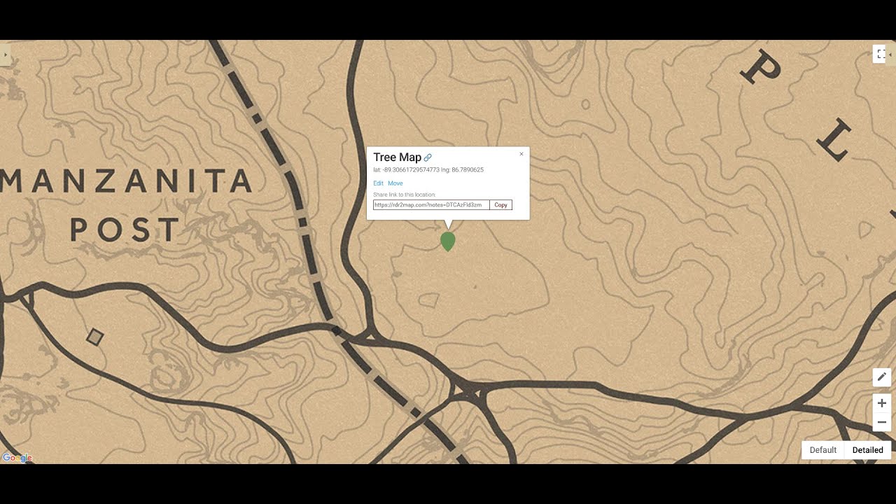 Red Dead Online: Treasure Map Location, Great Plains - YouTube