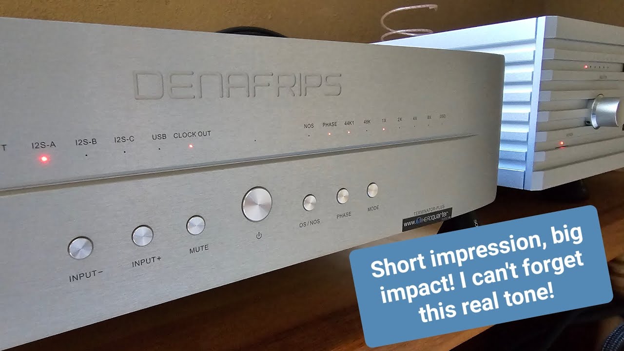 Denafrips TERMINATOR + 12th Anniversary FPGA Update HEAR THIS!! - YouTube