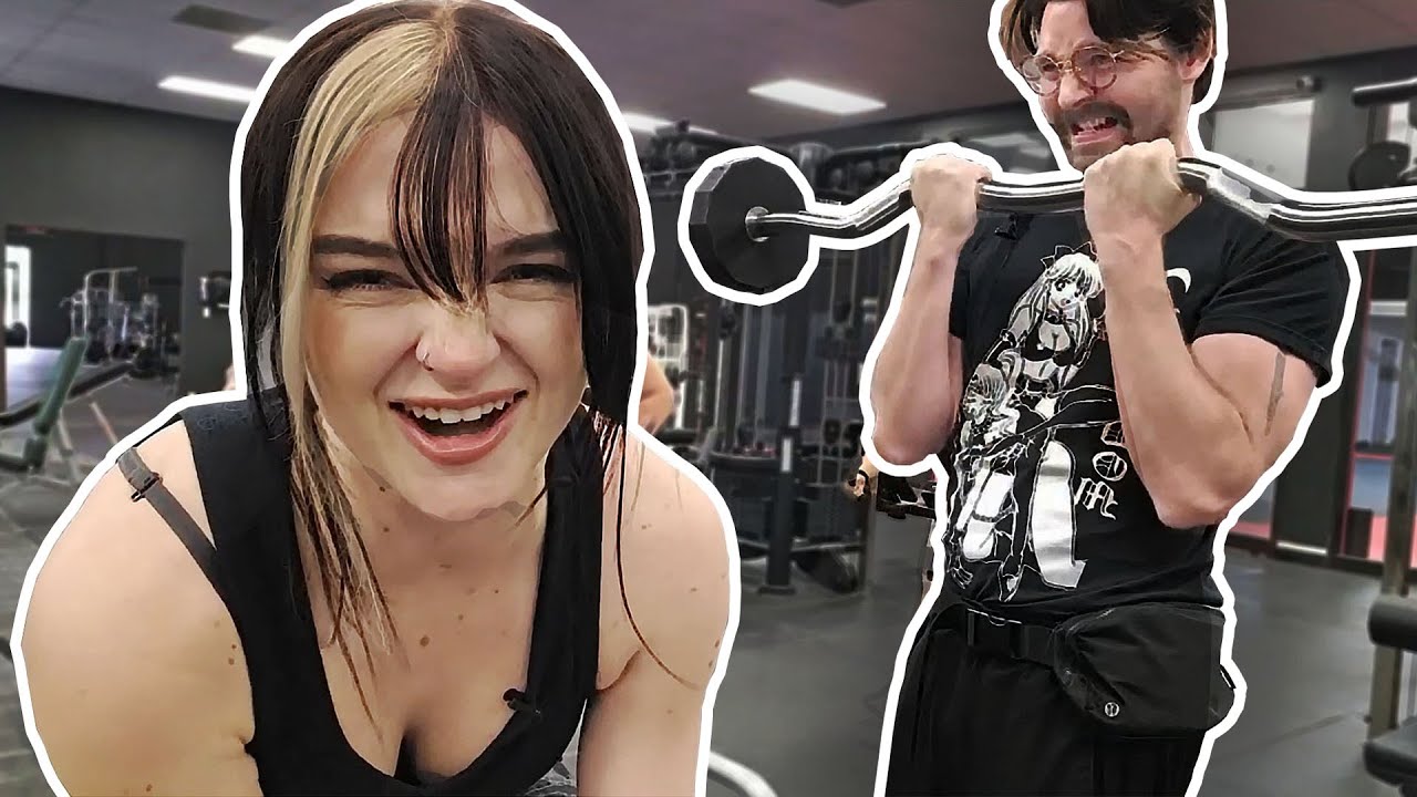 PEACHJARS HITTING THE GYM WITH CYR (4.9.24) - YouTube