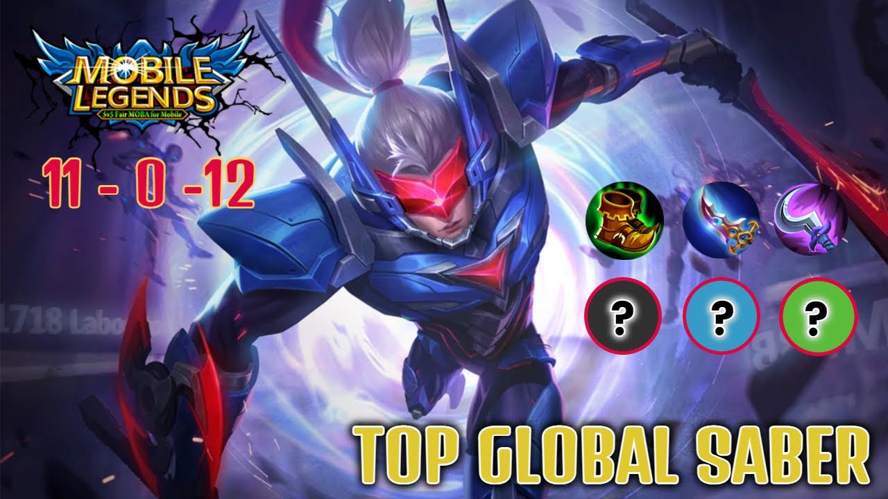 SABER NO COUNTER! CARA MAIN SABER JUNGLER!! ITEM & BUILD SABER TERSAKIT ...