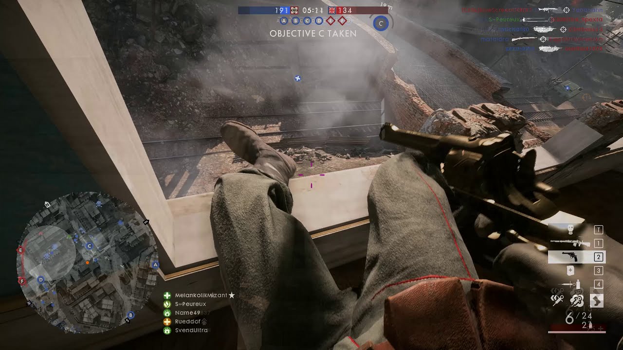 Battlefield 1 - The Auto-Revolver (2021) "Straight Flush" skin - YouTube