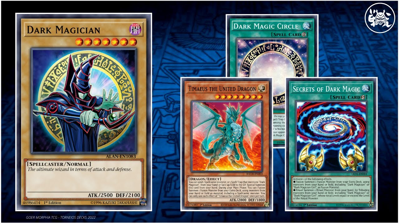 DECK DARK MAGICIAN AGOSTO 2022 - GAMEPLAY + DECKLIST | YGOPRO - YouTube
