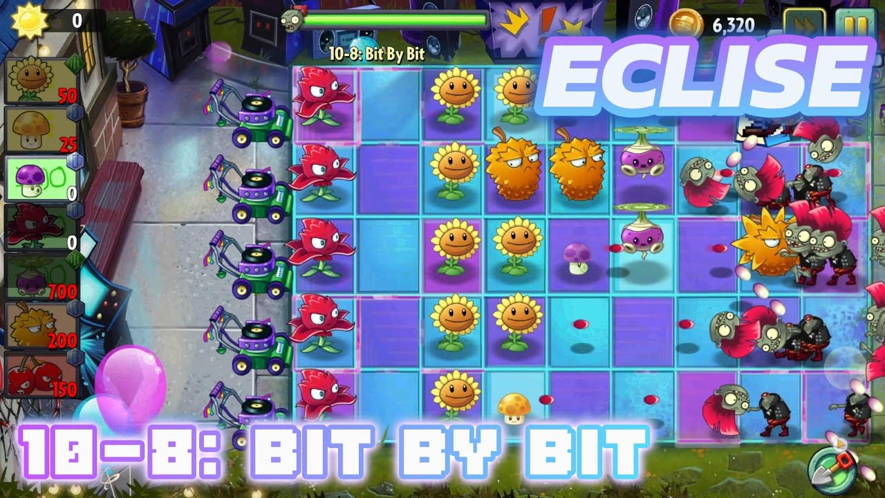 10-8: Bit By Bit | PvZ 2 ECLISE 3.0 Walkthrough - YouTube