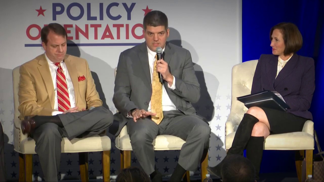 Schuessler speaks at the Texas Public Policy Foundation's 18th Annual ...