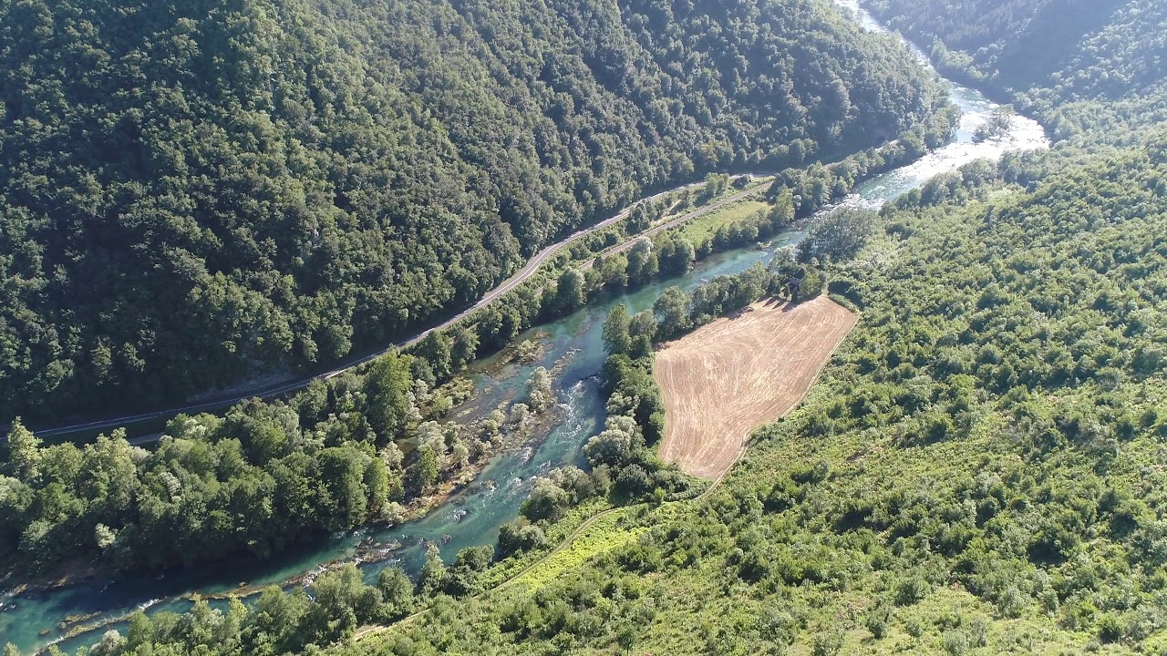 Kanjon rijeke Une 1 - YouTube