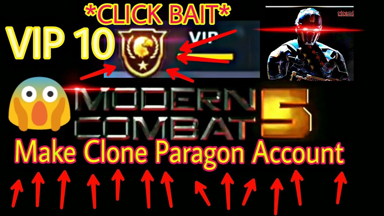 Making Paragon Clone Account(MC5)*CLICK BAIT* - YouTube