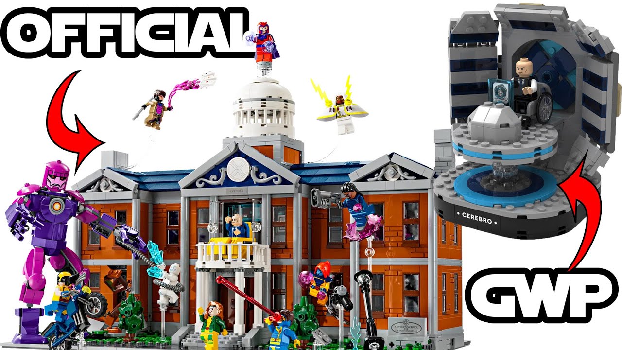 LEGO Marvel X-Mansion Official REVEAL! - YouTube