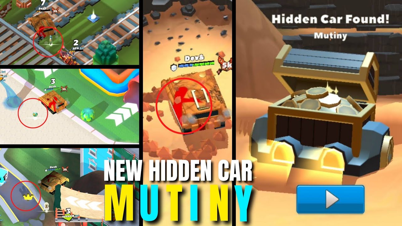 kok mudah? | Hidden Car Mutiny Tutorial | - Crash of Cars Indonesia - - YouTube