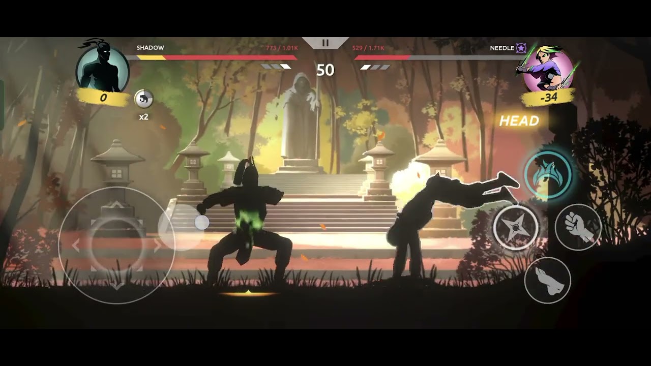 Hello i show how i play shadow fight 2 - YouTube