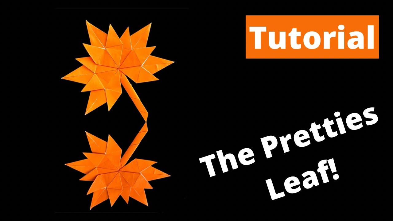 How to make Maple Leaf? [Origami Tutorial | ASMR] - YouTube