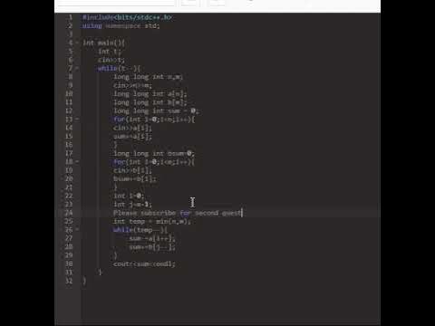 A. Koxia and Whiteboards codeforces solution || Good Bye 2022: 2023 is NEAR codeforces solution ...