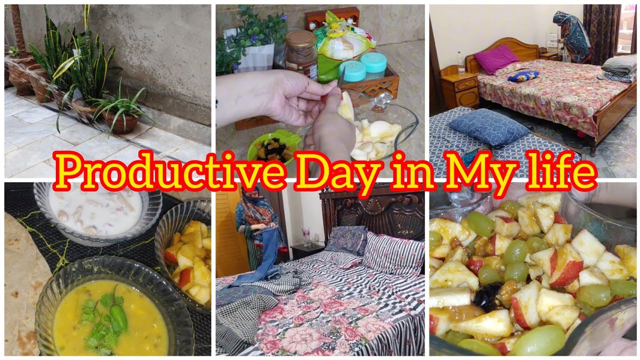 Productive Day in My Life | Satisfying Home Cleaning | My Daily Routine ...