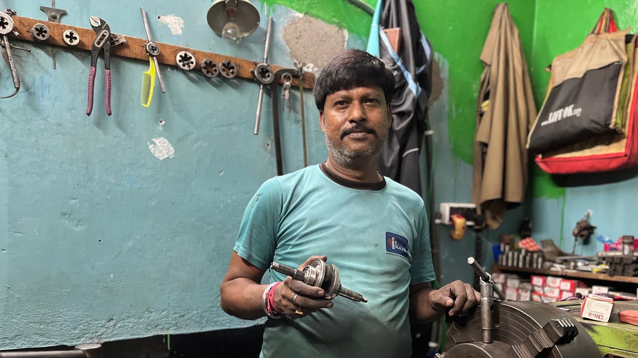 Process of repairing crank of motorcycle | How to repair bike engine ...
