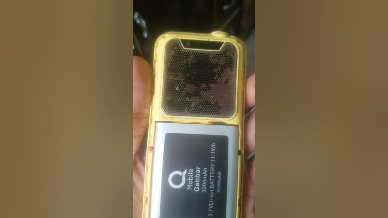 qmobile gabbar and all keypad china phones # button problem solution - YouTube